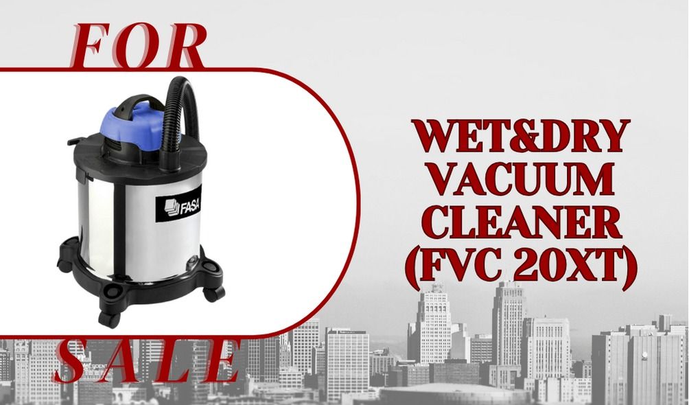 WET&DRY VACUUM CLEANER (FVC 20XT), Commercial & Industrial, Industrial Equipment on Carousell