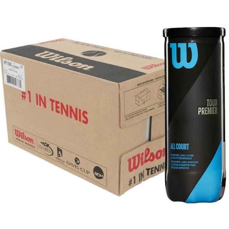 Wilson Premier Tour Tennis Balls, Sports Equipment, Sports & Games ...