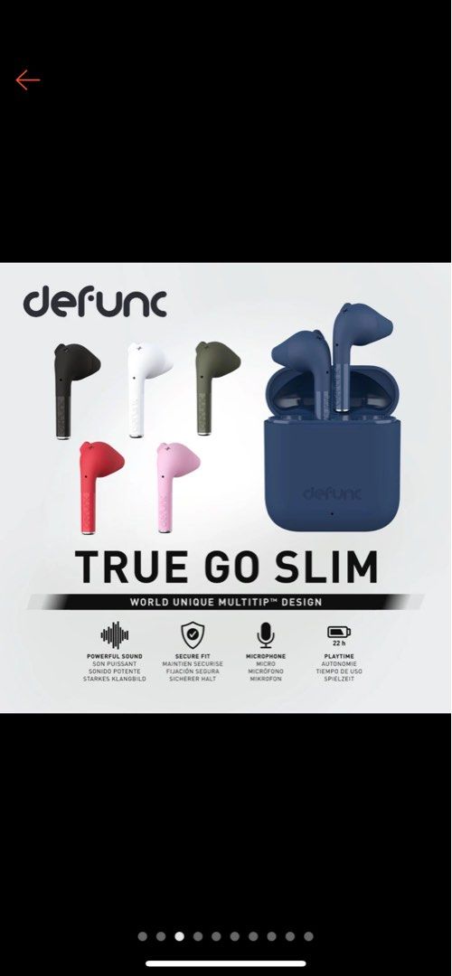 Wireless Earbuds defunct go slim, Audio, Earphones on Carousell