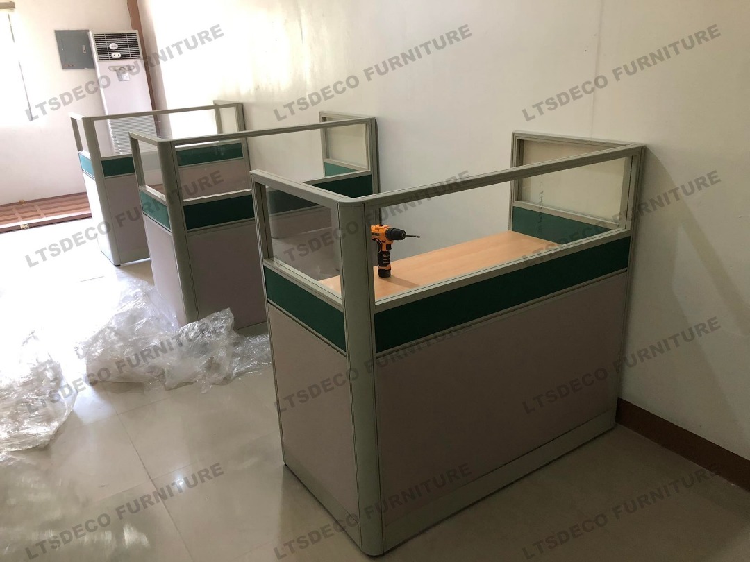 WORKSTATION MODULAR PARTITION OFFICE FURNITURE AND PARTITION, Furniture ...