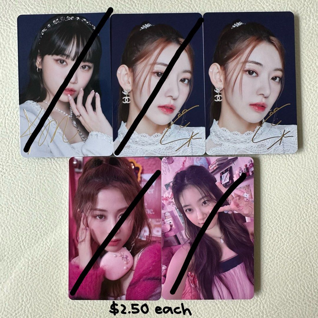 [wts] Lesserafim Antifragile Unforgiven Album POBs Photocards Trading ...