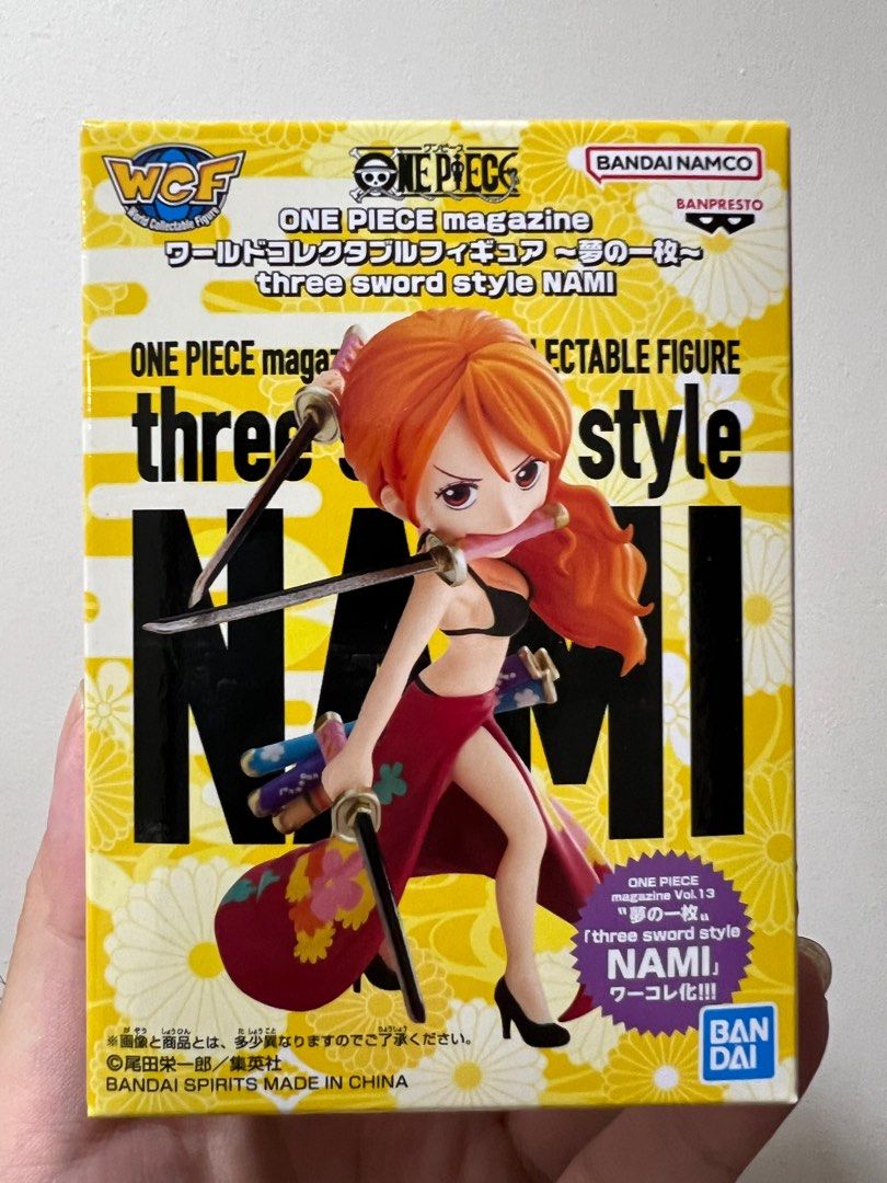 WTS One Piece Magazine Figure Nami Three Sword Style WCF (not Luffy ...