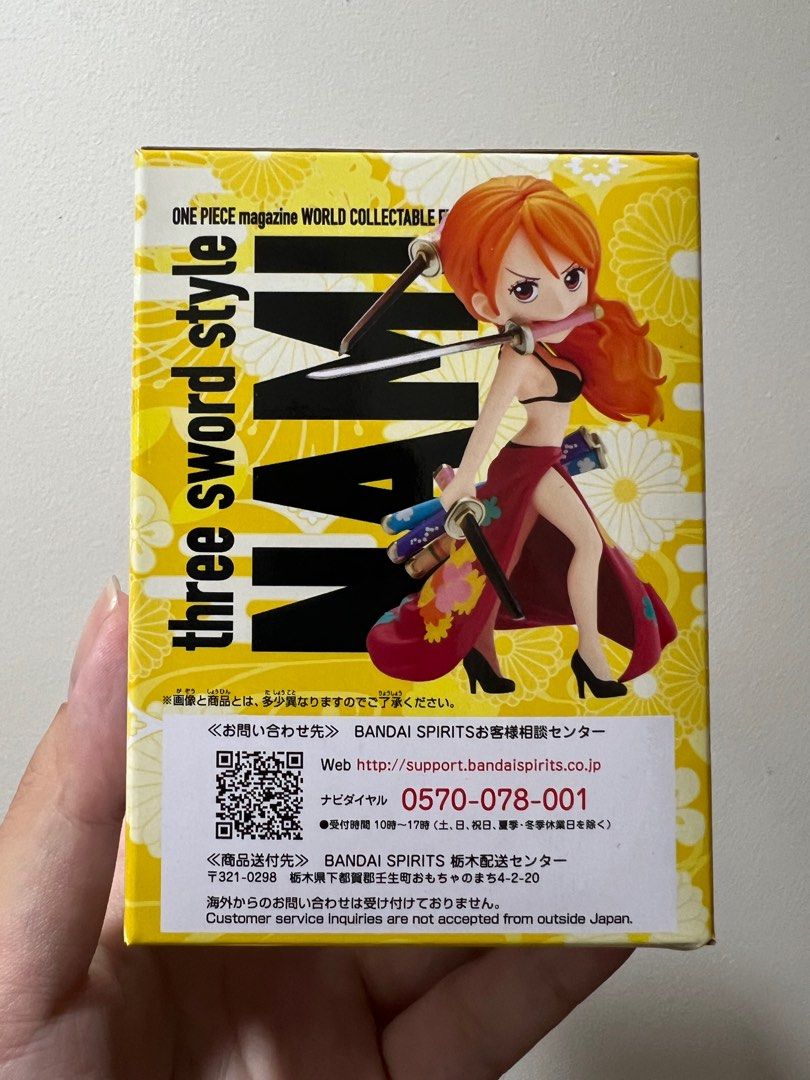 WTS One Piece Magazine Figure Nami Three Sword Style WCF (not Luffy ...