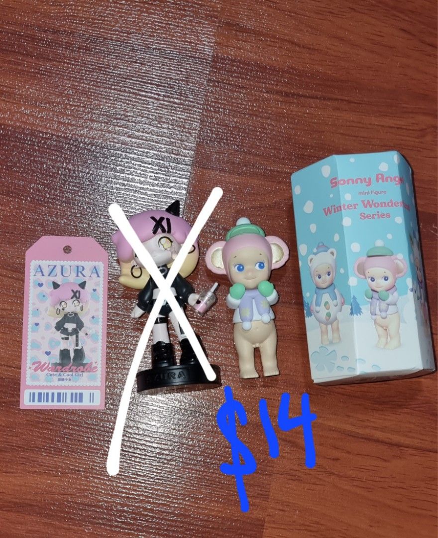 WTS Popmart Azura Cute & Cool Girl Sonny Angel Winter Wonderland Koala ...