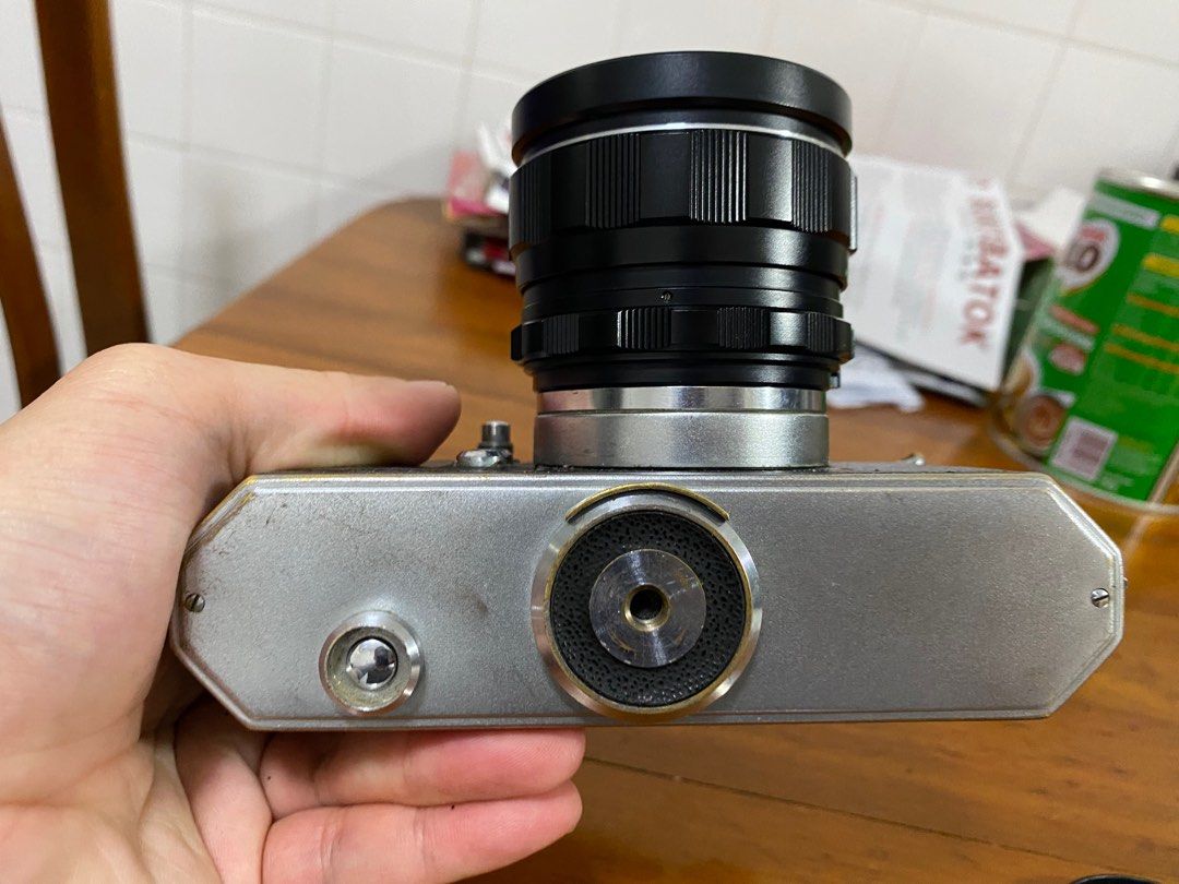 WTT Vintage Edixa Reflex Film Camera with M42 28mm f3.5 wide angle ...