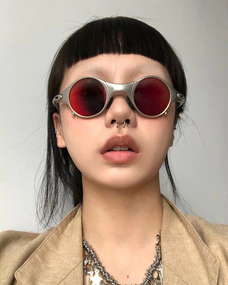 Y2K cyberpunk eyewear, Men's Fashion, Watches & Accessories, Sunglasses ...