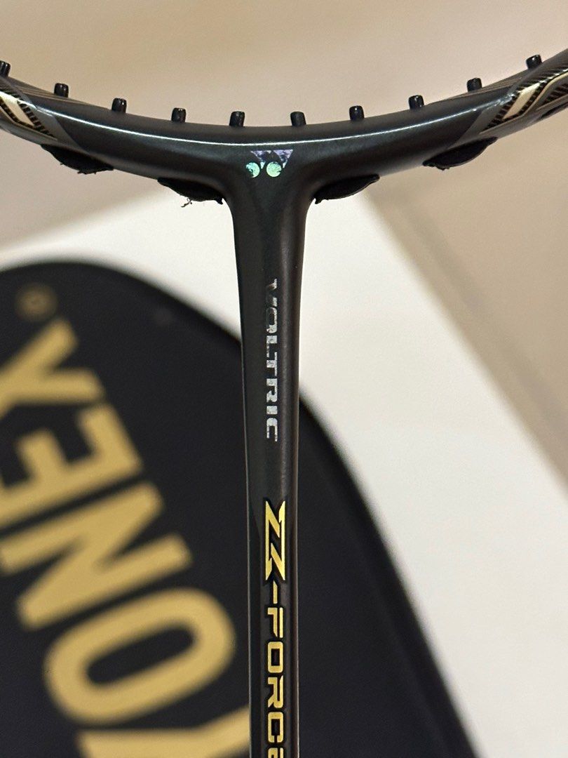 Yonex Voltric Z-Force II Black Gold, Sports Equipment, Sports & Games, Racket & Ball Sports on ...