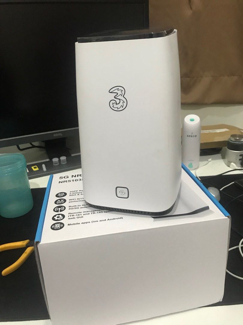 Unlocked ZYXEL NR5103E 5G LTE 4G Cat19 Wi-Fi 5GHz Indoor, 02/12/2024