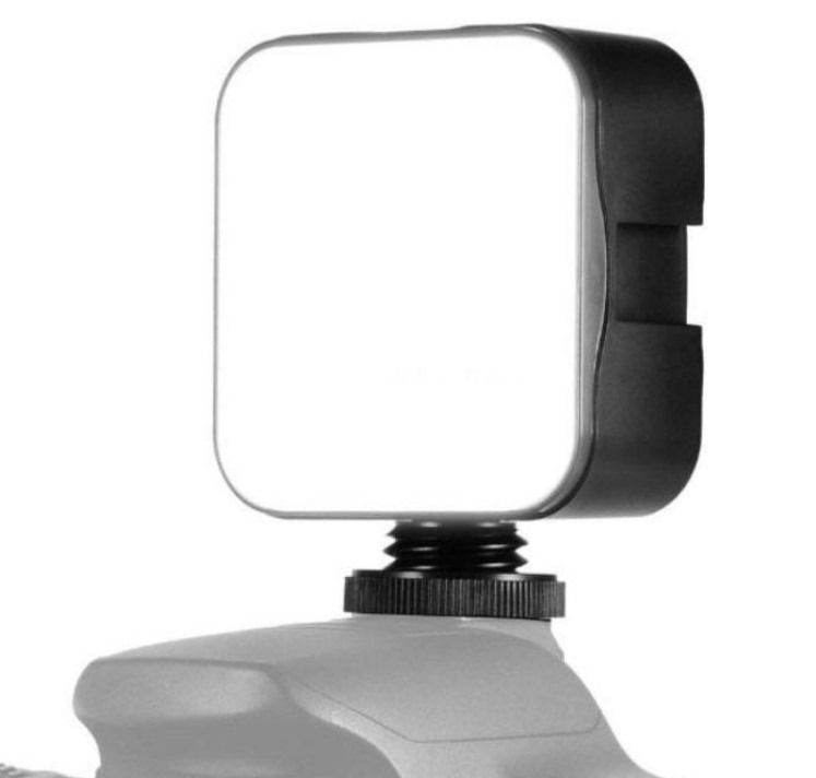 10 Levels Adjustable Brightness 6500K LED Light Mini LED Video Light ...