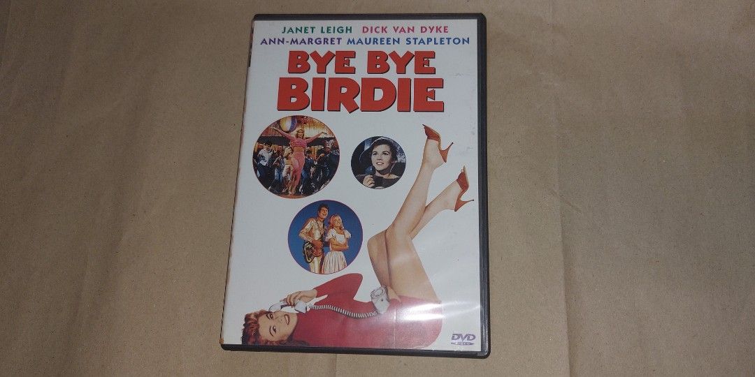 1963 Bye Bye Birdie Janet Leigh Dick Van Dyke Ann Margret Maureen Stapleton Collectible Video ...
