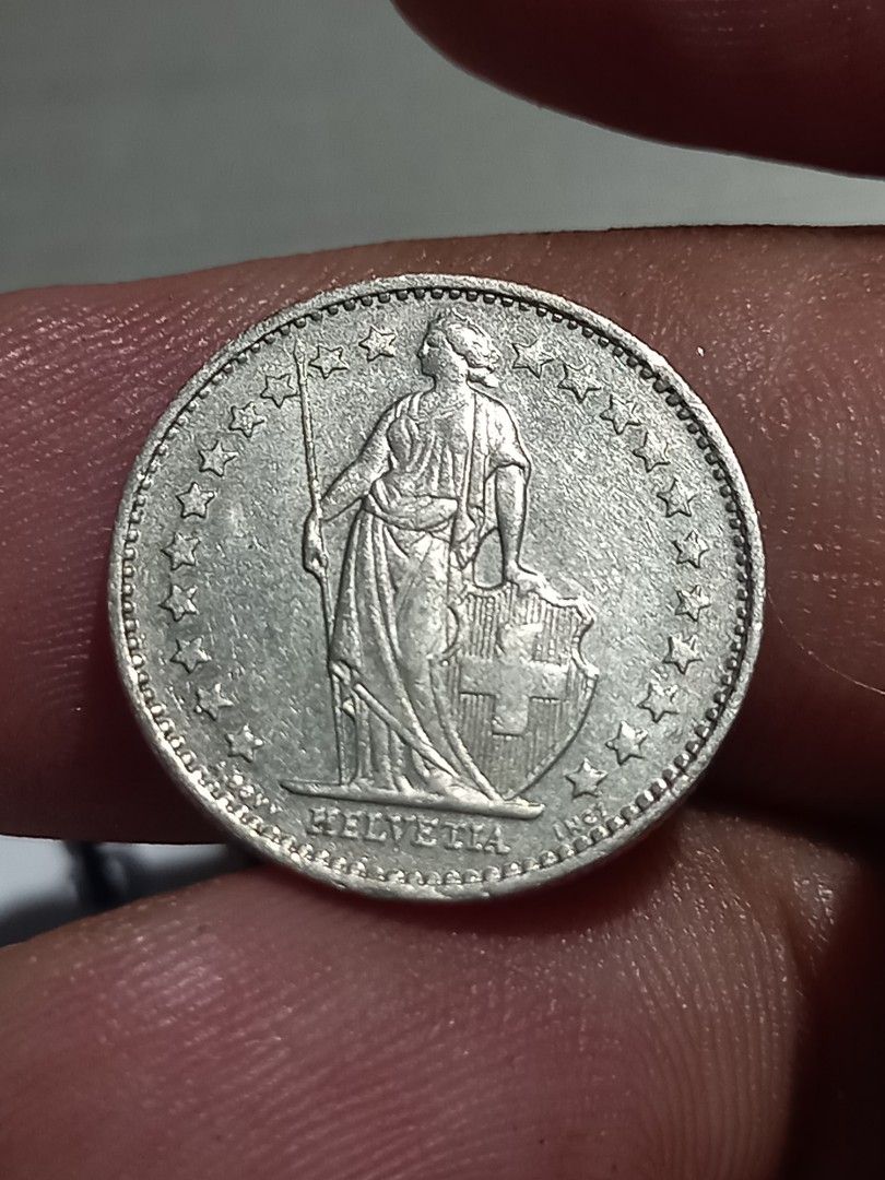 1979 and 1980 1/2 fr helvetia, Hobbies & Toys, Memorabilia ...