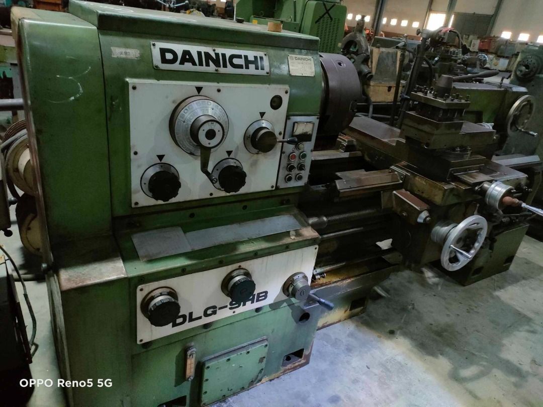 1 LATHE MACHINE DAINICHI, Commercial & Industrial, Industrial Equipment ...