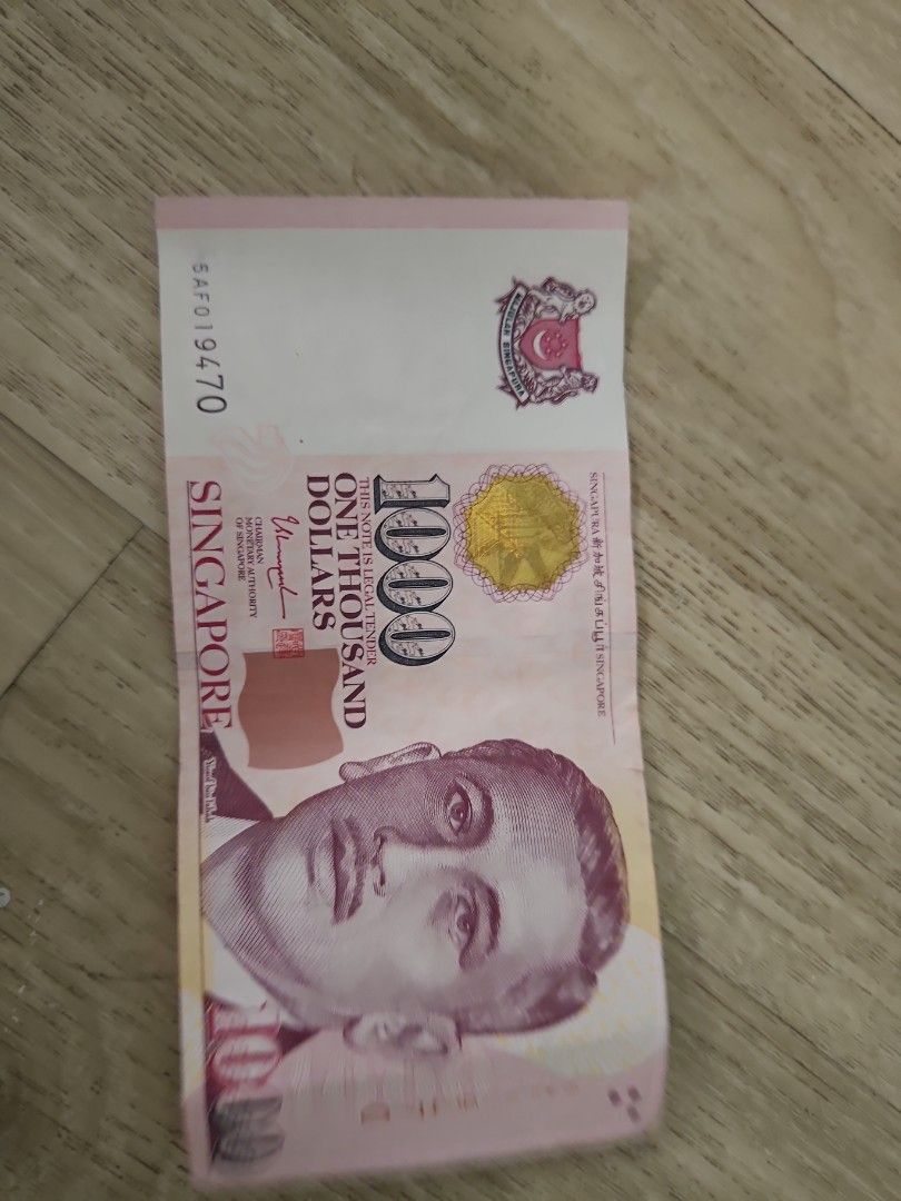 1k note, Hobbies & Toys, Memorabilia & Collectibles, Currency on Carousell