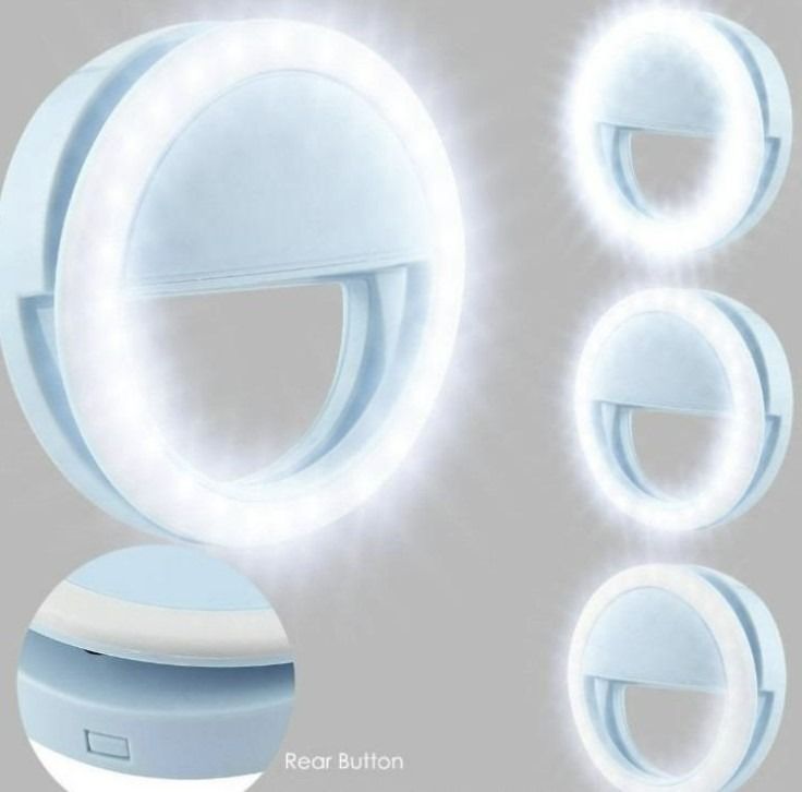 36 Bright LEDs Ring Light for Smartphone / Laptop with 3 levels of ...