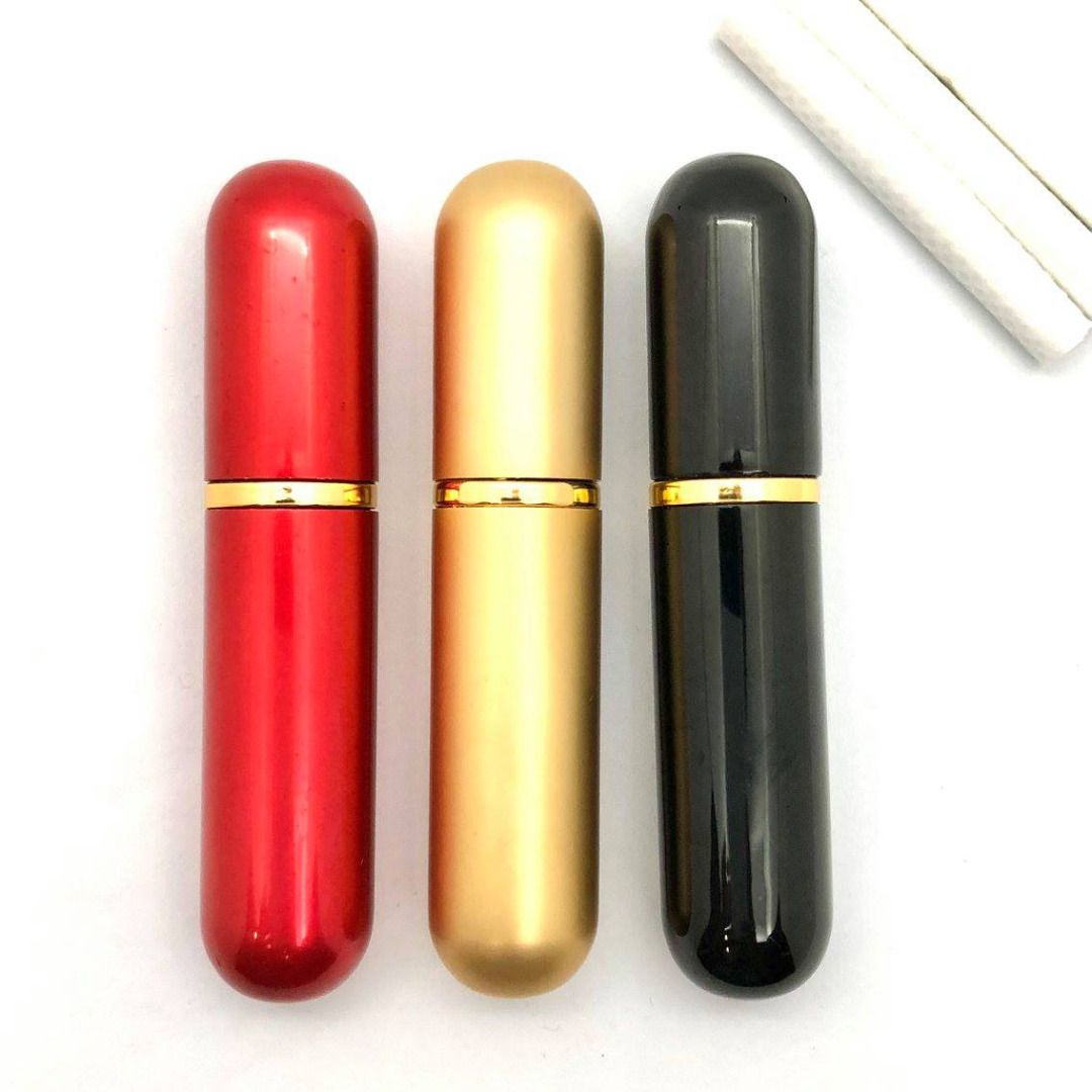 3 pc Refillable Glass & Aluminum set Inhaler, Beauty & Personal Care ...