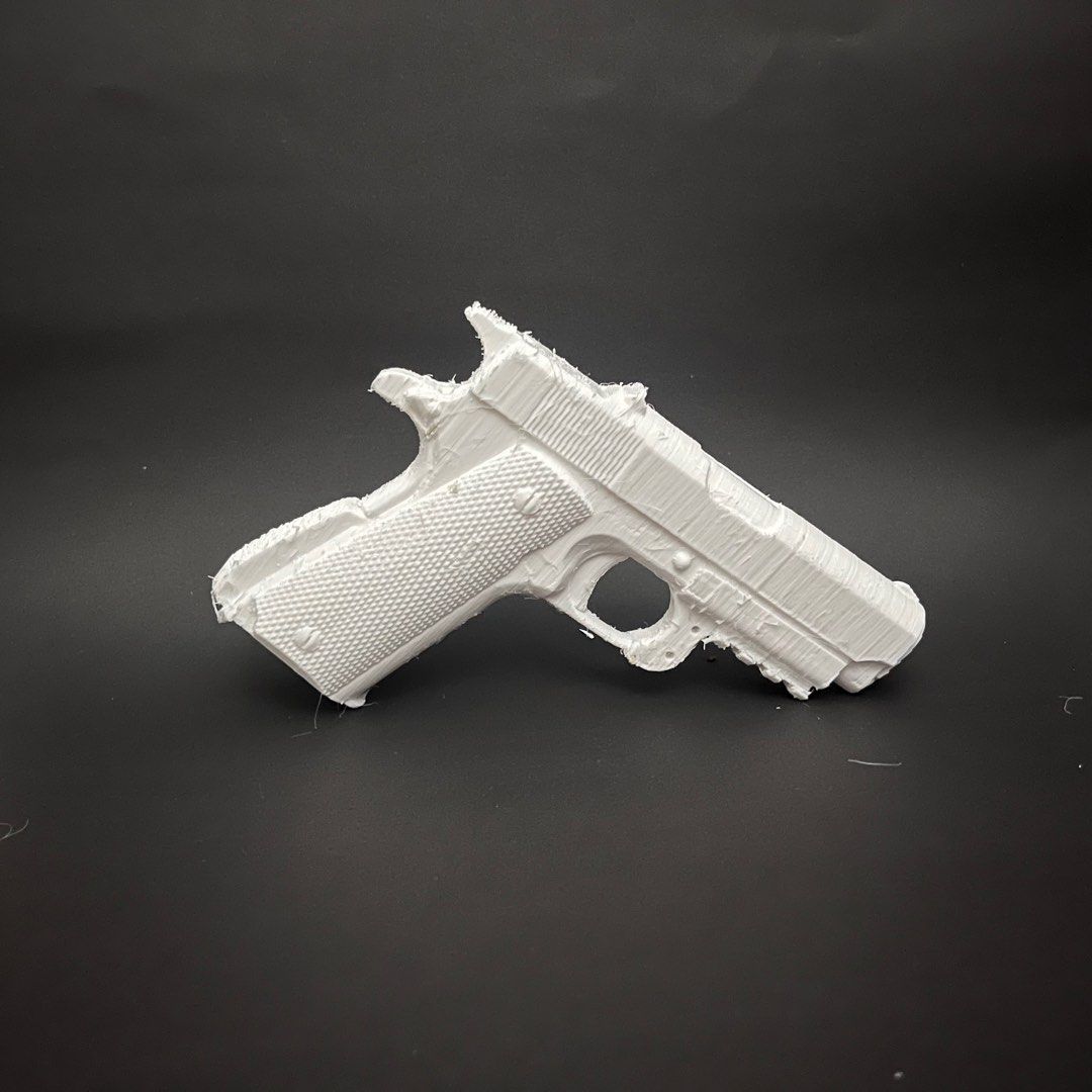 3d printed cult 1911 PROP gun, Hobbies & Toys, Stationery & Craft ...