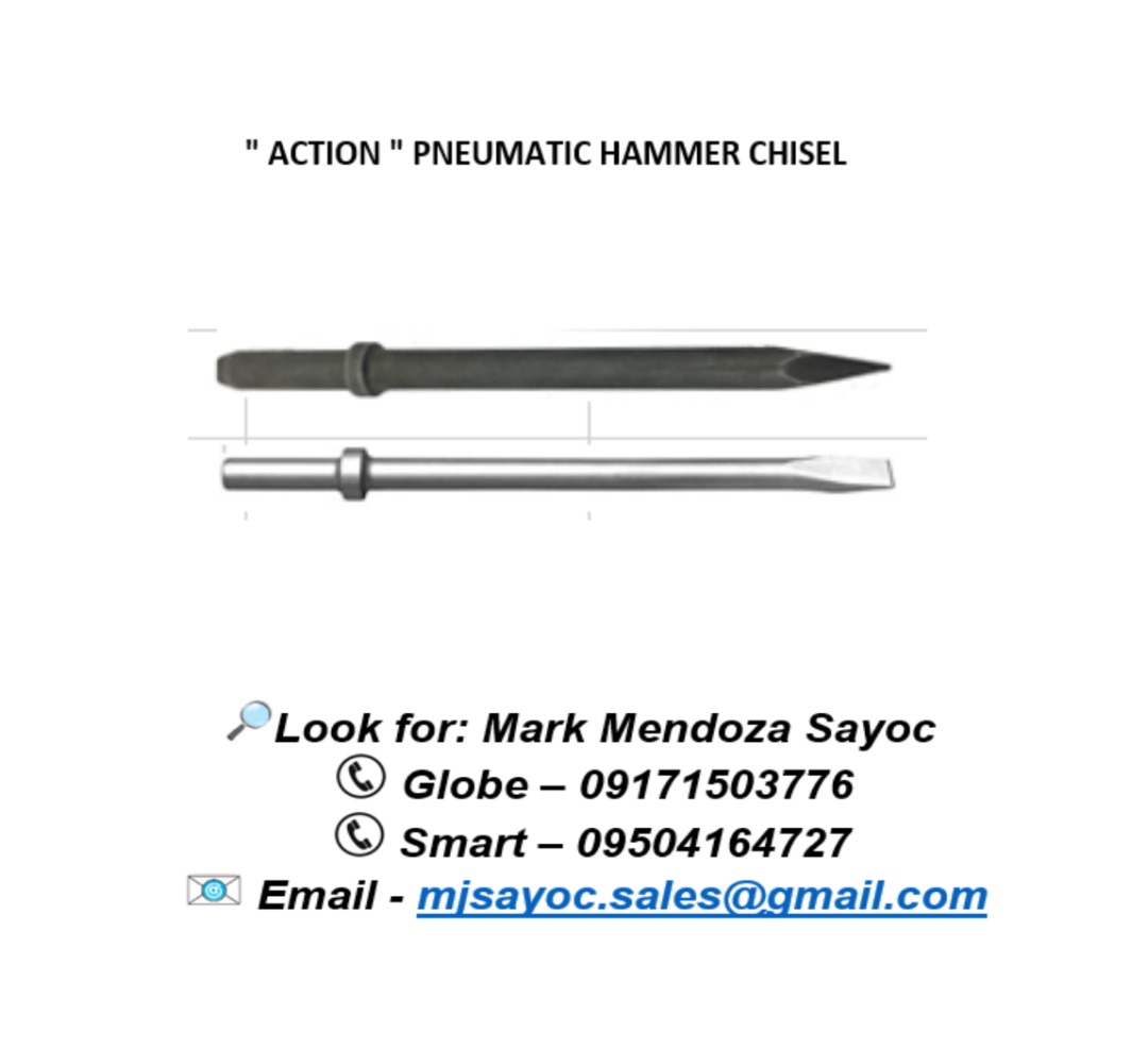 " ACTION " PNEUMATIC HAMMER CHISEL, Commercial & Industrial ...