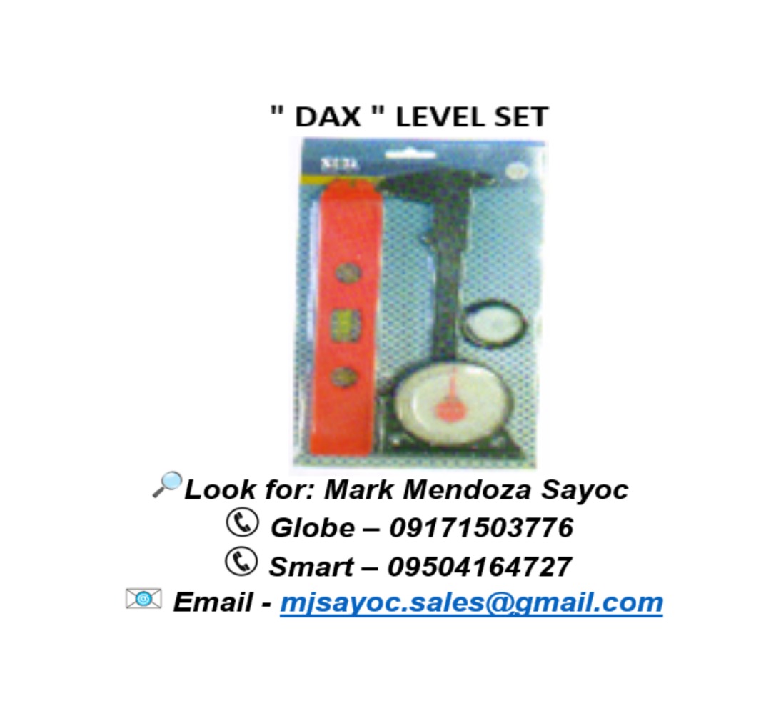 " DAX " LEVEL SET, Commercial & Industrial, Construction Tools ...