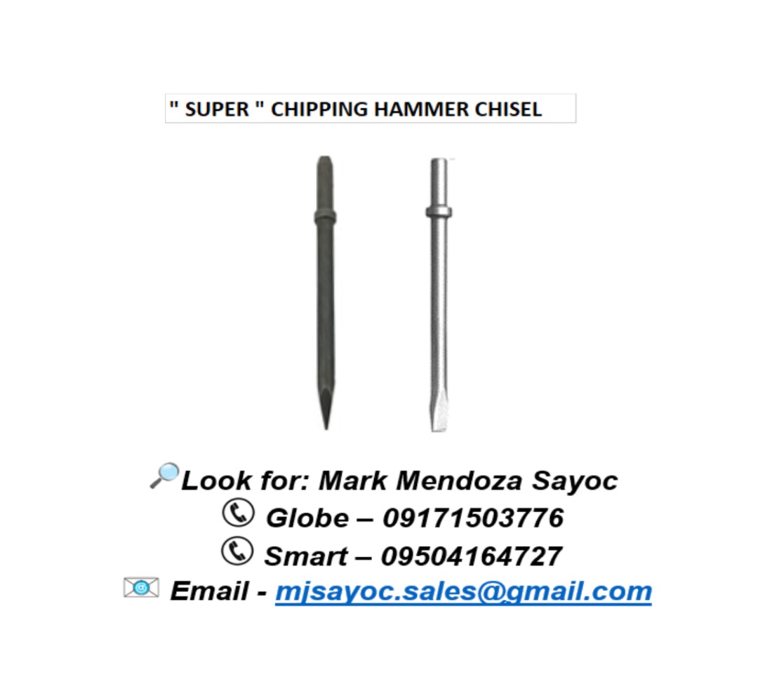 " SUPER " CHIPPING HAMMER CHISEL, Commercial & Industrial, Construction ...