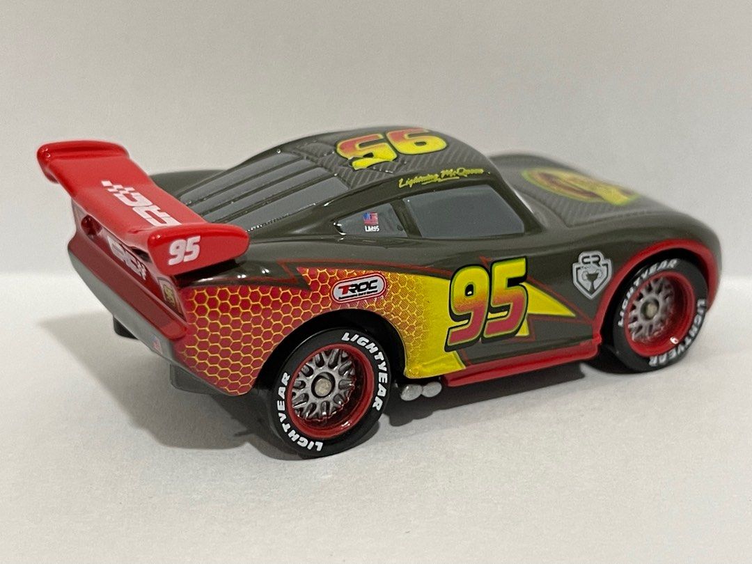 絕版 Takara Tomy Tomica Disney Pixar Cars Carbon Racers Lightning McQueen ...