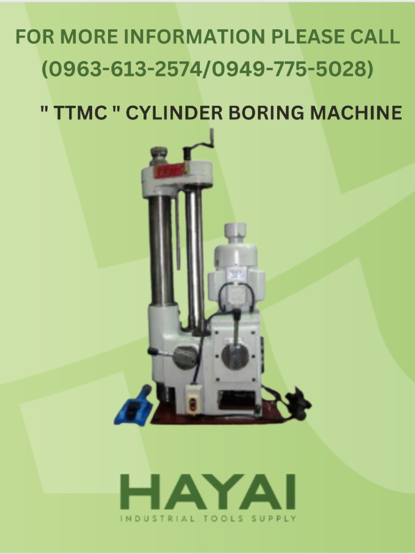 " TTMC " CYLINDER BORING MACHINE, Commercial & Industrial, Construction ...