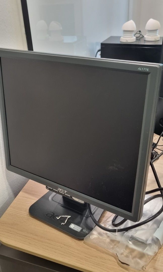 Acer monitor 17" AL1716 VGA, Computers & Tech, Parts & Accessories ...
