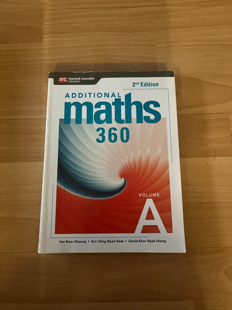 Additional Maths 360 Volume A 2nd Edition, Hobbies & Toys, Books ...