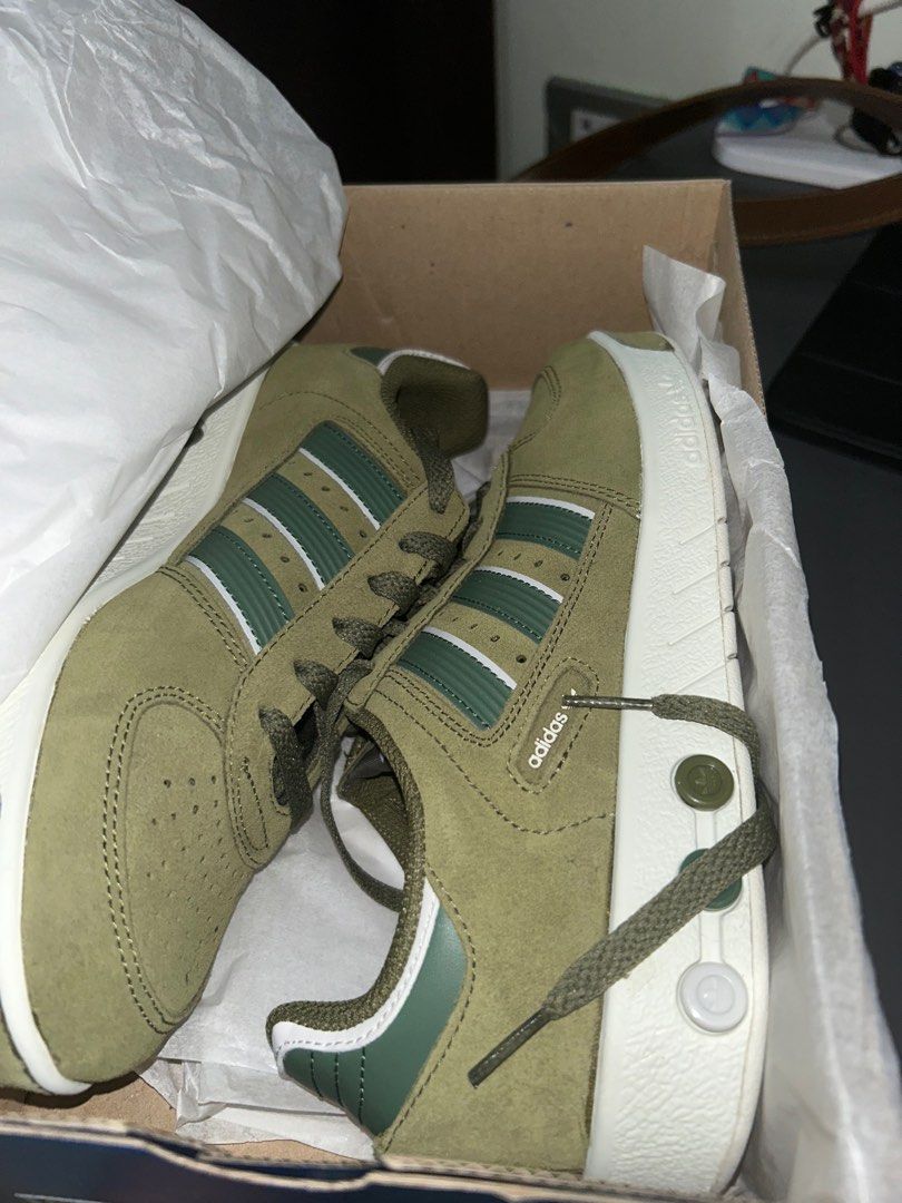 Adidas GS Court (Green), Women's Fashion, Footwear, Sneakers on Carousell