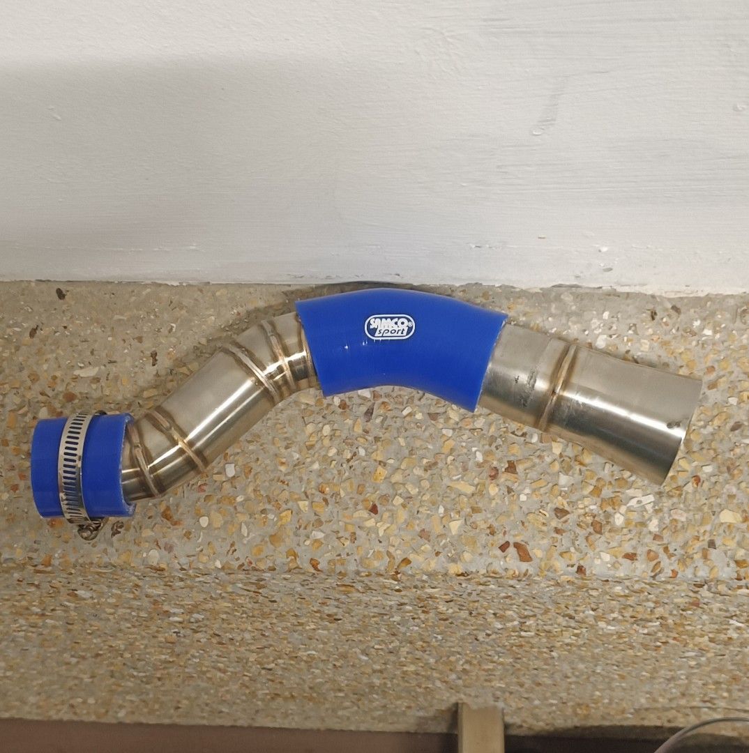 Aerox / Nmax V2 kawahara stainless steel air intake pipe, Motorcycles ...