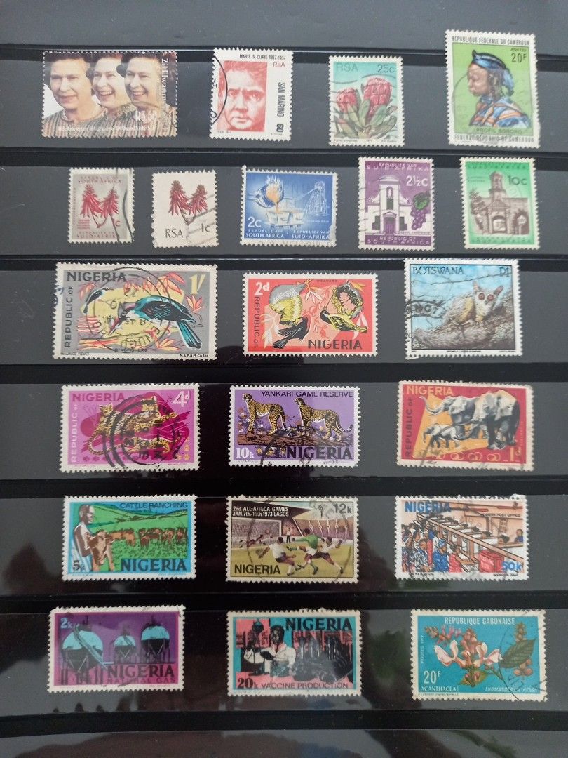 Africa continent stamps, Hobbies & Toys, Memorabilia & Collectibles ...