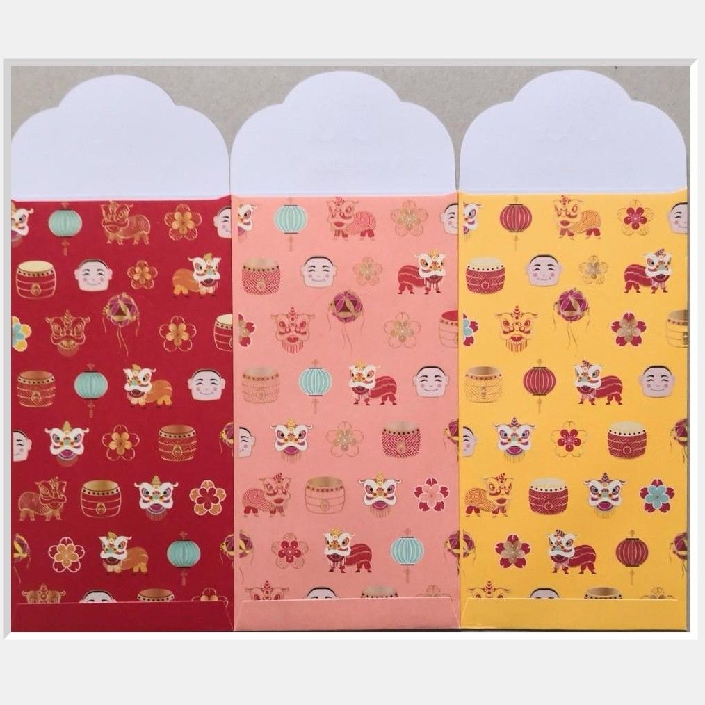 Ang Pow Packets - 2019 OCBC set of 3 colour, Hobbies & Toys, Stationery ...