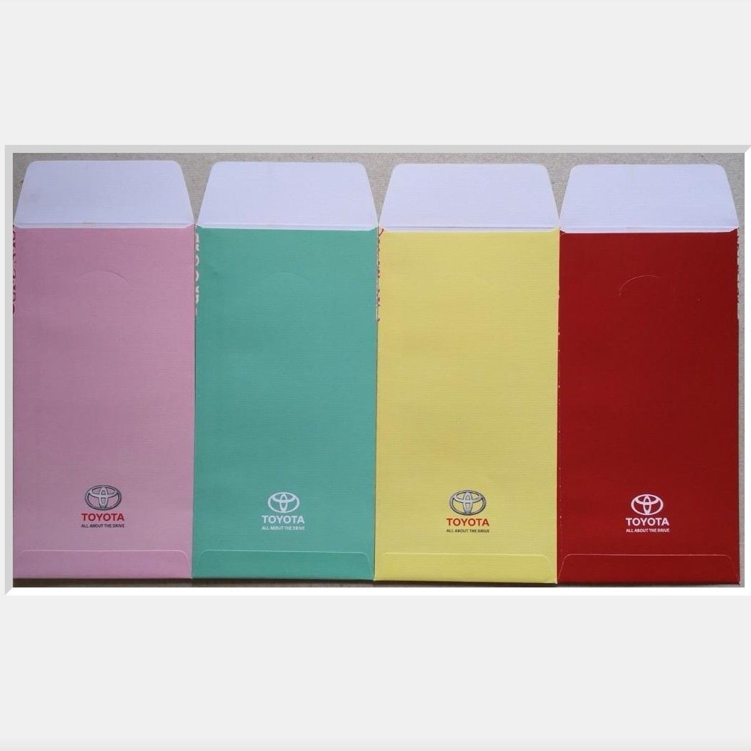 Ang Pow Packets - 2019 TOYOTA set of 4 colour, Hobbies & Toys ...