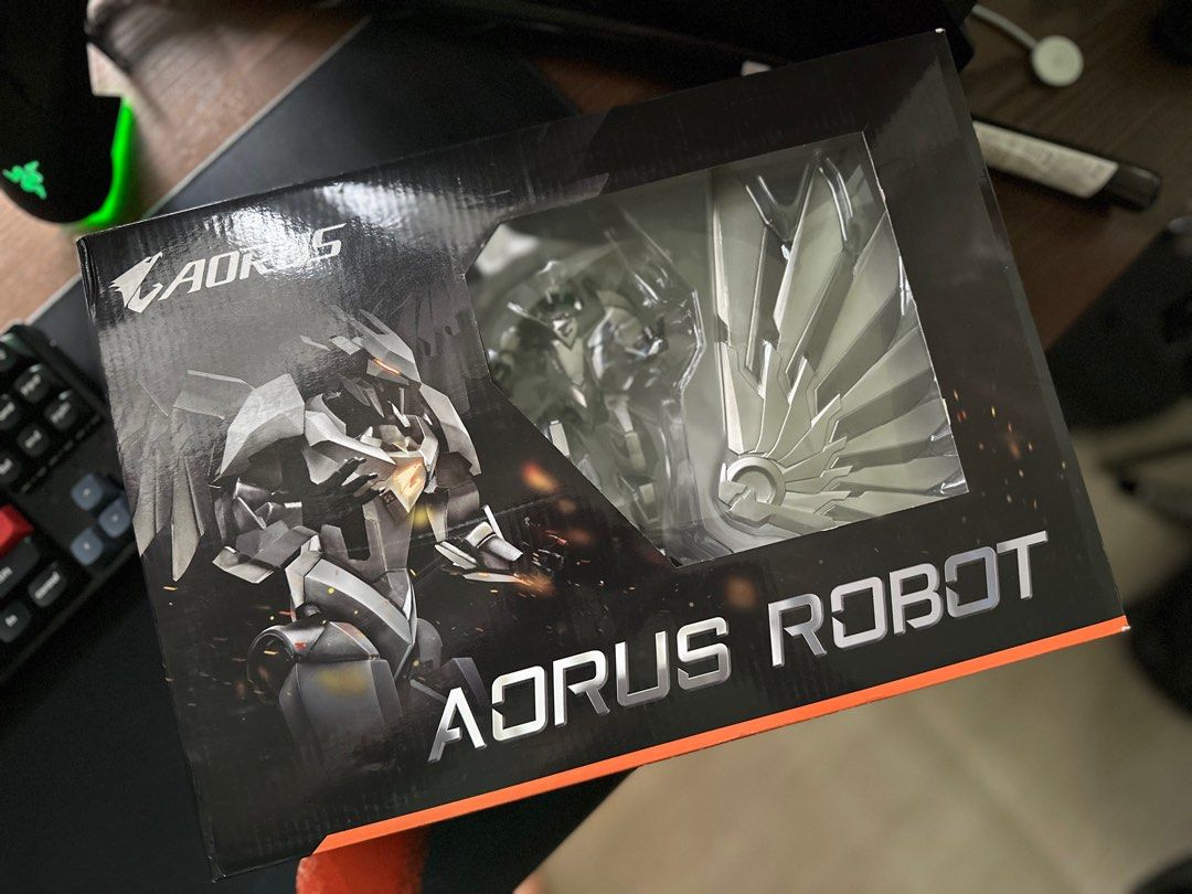 Aorus robot - limited edition display, Computers & Tech, Parts ...