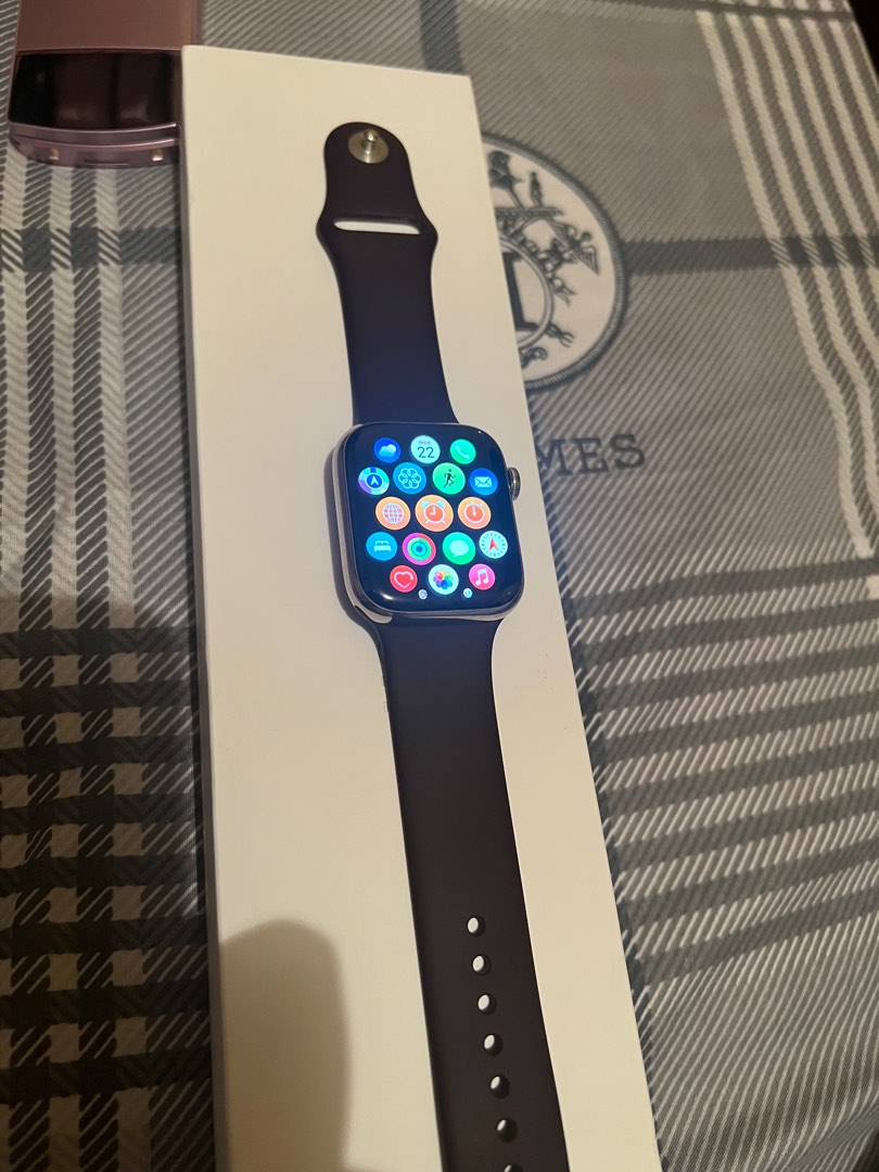 Apple Watch Series 7 Stainless steel gold 45mm, Mobile Phones & Gadgets, Wearables & Smart ...