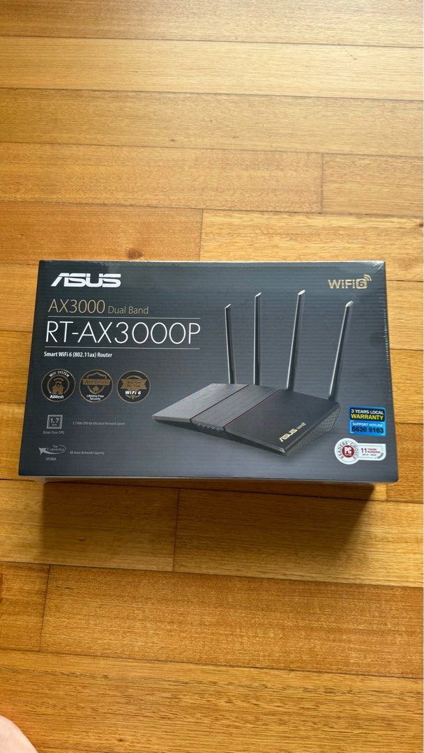 Asus AX3000 Router, Computers & Tech, Parts & Accessories, Networking ...