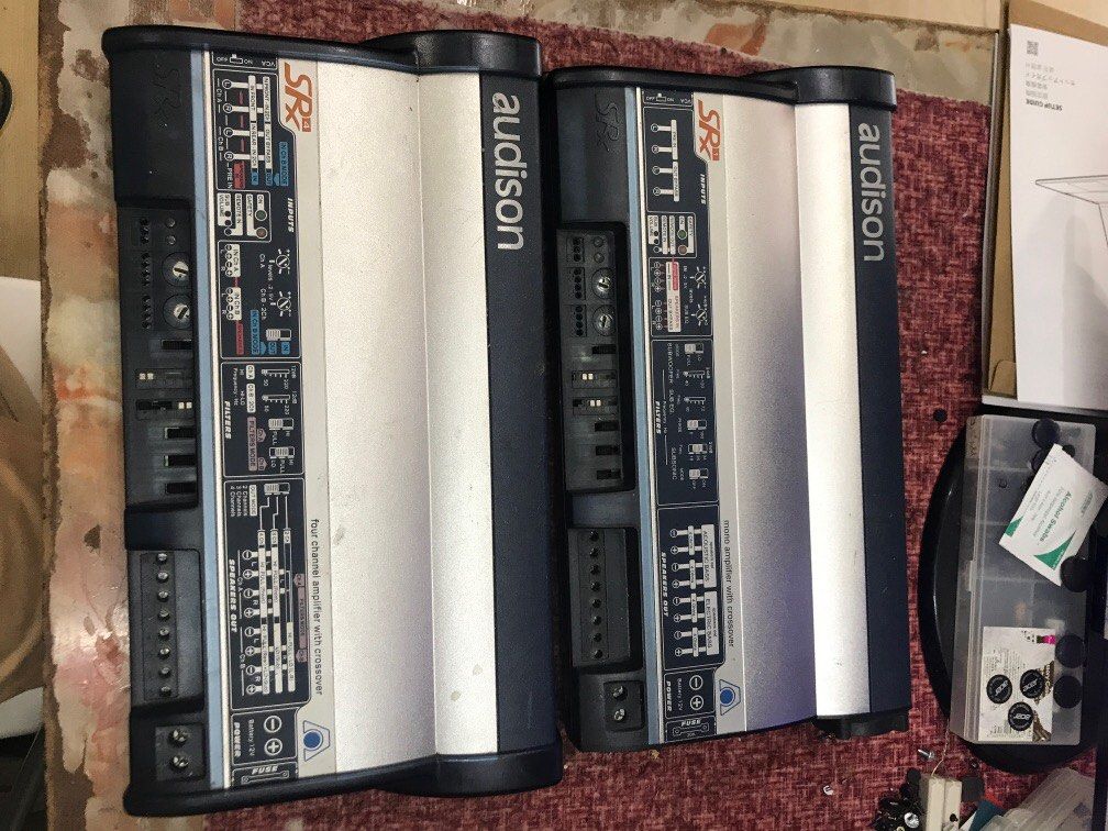 Audison Amps SRx4 (4 ch amp) and SRx1 (mono amp), Car Accessories ...