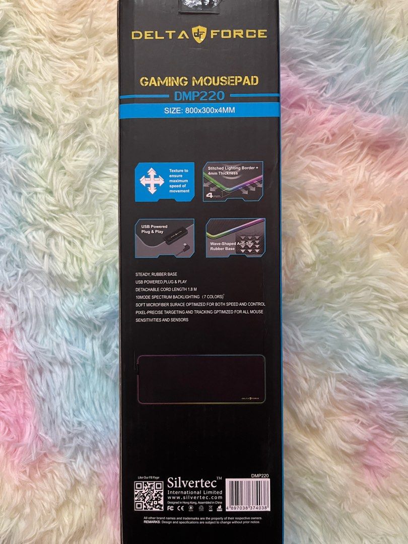 Authentic Delta Force RGB Gaming Mousepad DMP220, Computers & Tech ...