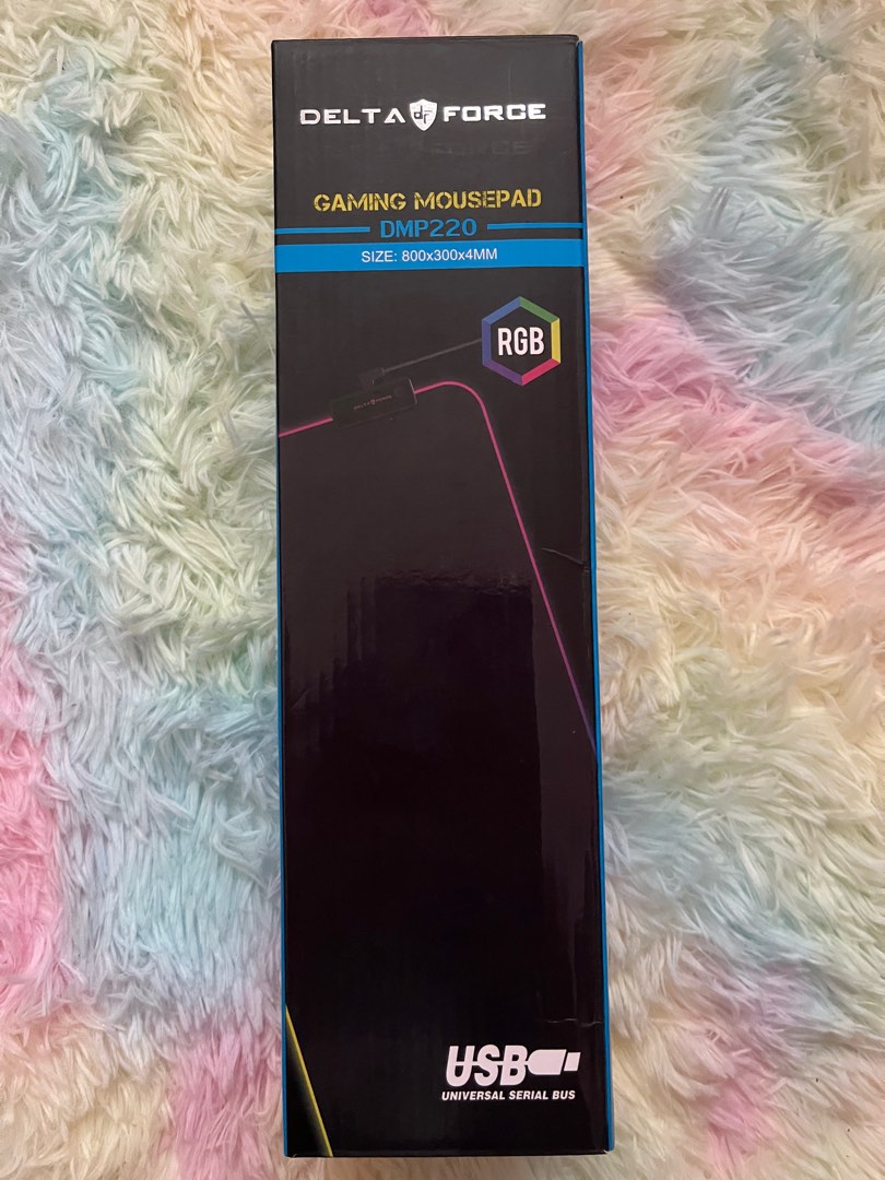 Authentic Delta Force RGB Gaming Mousepad DMP220, Computers & Tech ...