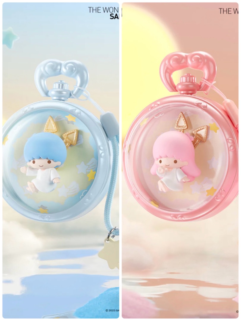 Authentic Popmart little twin star Kiki lala star clock - The Wonderful ...