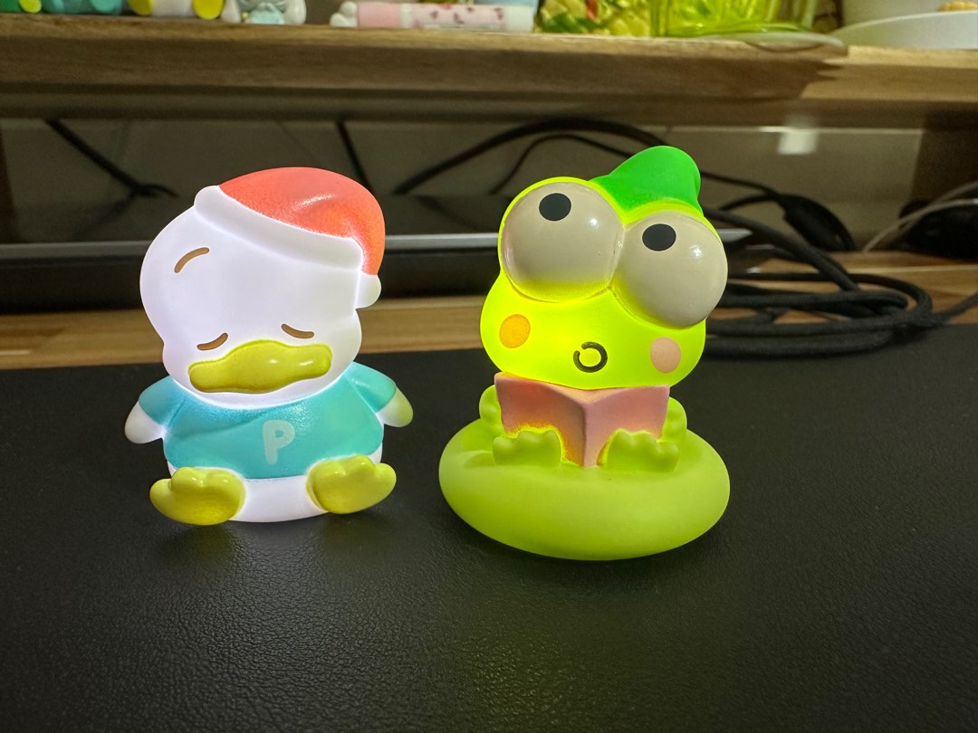 Authentic Sanrio Japan peckle and keroppi light figure, Hobbies & Toys ...