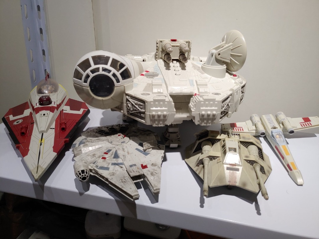 Authentic Star wars Spaceship toy figure Lot (Take All) #AllOnDemand ...