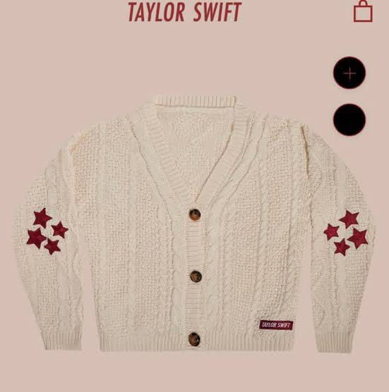 AUTHENTIC Taylor Swift Red Cardigan Official Merch, Women's Fashion ...