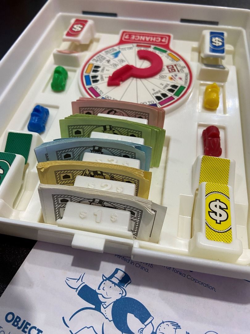 Authentic Vintage Monopoly Junior Game (1994), Hobbies & Toys, Toys ...