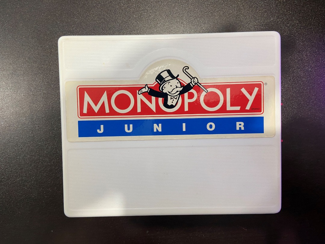 Authentic Vintage Monopoly Junior Game (1994), Hobbies & Toys, Toys ...