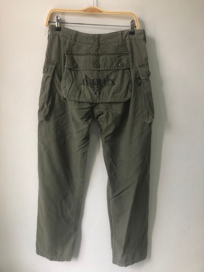 Avirex monkey pants, Men's Fashion, Bottoms, Trousers on Carousell