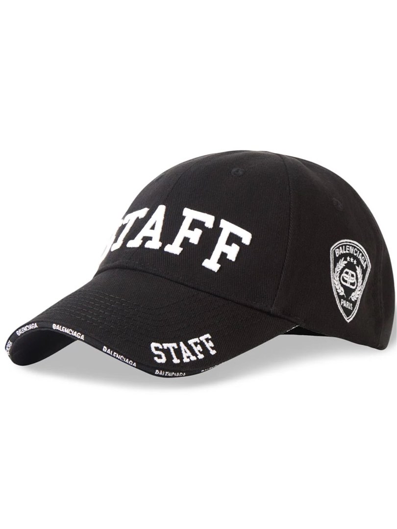 Balenciaga Staff Cap, Luxury, Accessories on Carousell