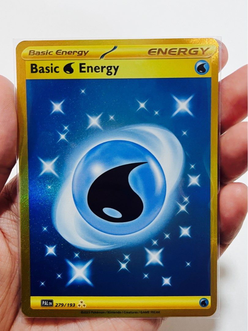 Basic Energy (Water) - Paldea Evolved, Hobbies & Toys, Toys & Games on ...