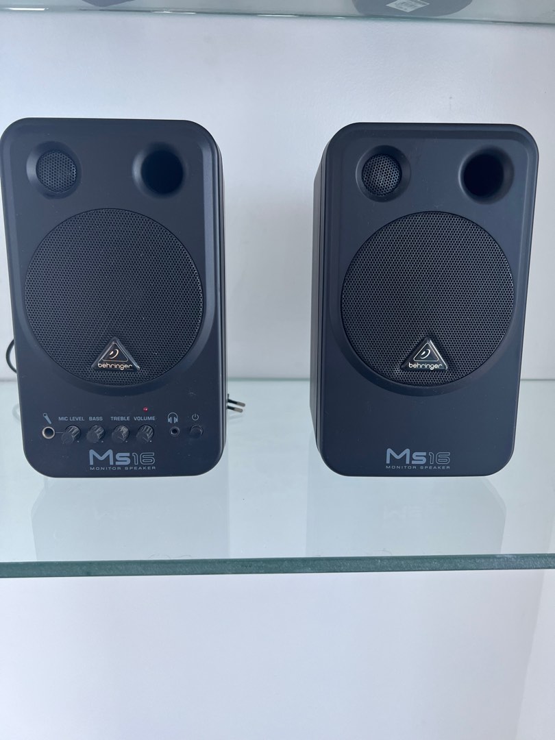 Behringer MS16 monitor speakers, Audio, Soundbars, Speakers ...