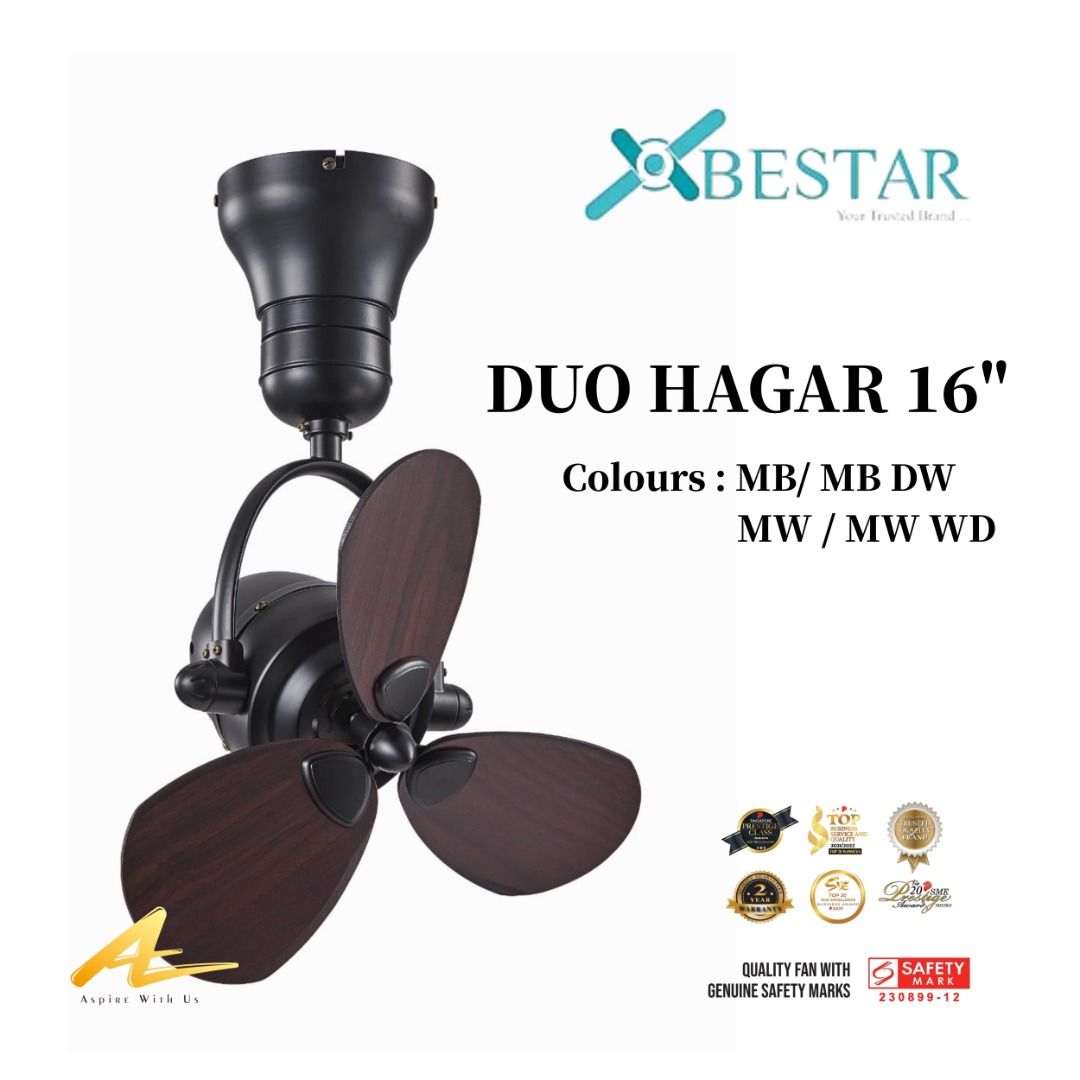 Corner Fan Ceiling Fan Wall Fan Muji Japandi Scandinavian Nordic Bestar ...