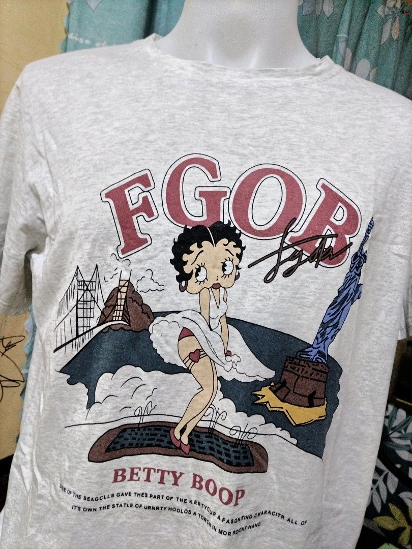 betty boop, Men's Fashion, Tops & Sets, Tshirts & Polo Shirts on Carousell